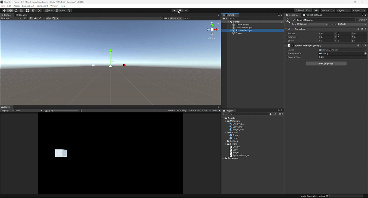 Spawning Objects in Unity without the Clutter | by Brian Stong | Medium