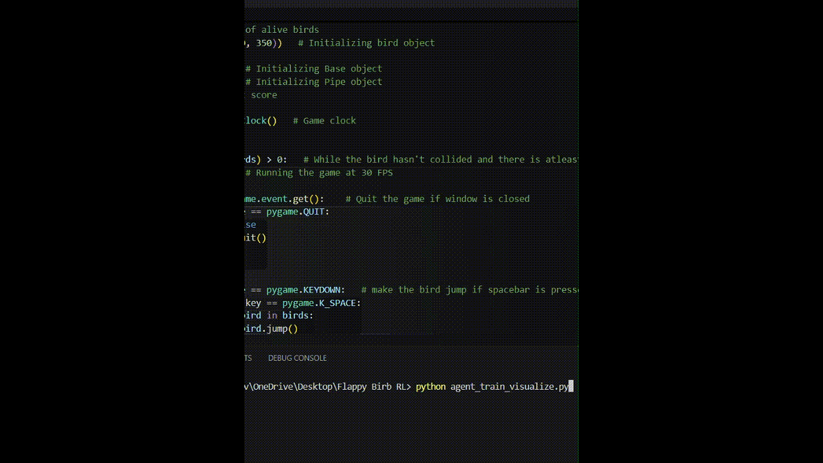 Beating Flappy bird with AI, made from scratch | by Aarav | Medium