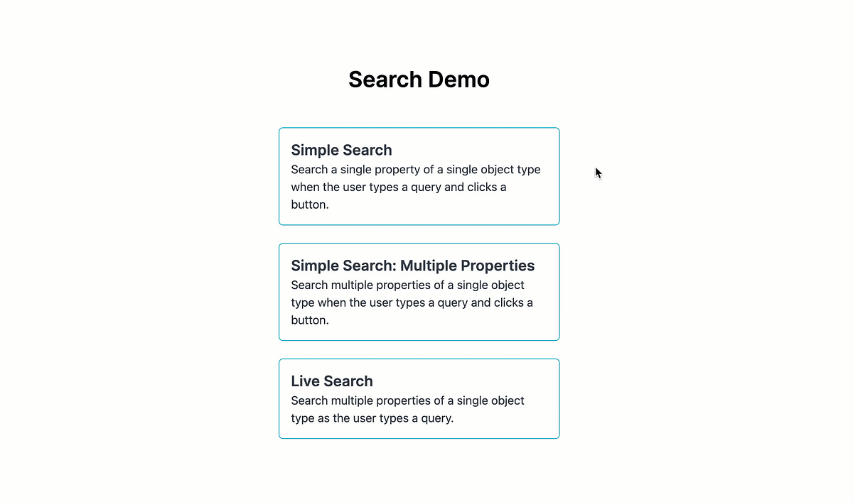 How to build a search feature for Foundry’s ontology | by Taylor ...