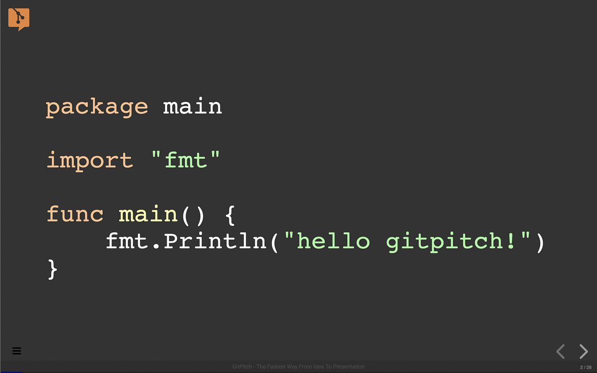 GitPitch adds CODE ZOOM for Slide Decks | by David Russell @ GitPitch | HackerNoon.com | Medium