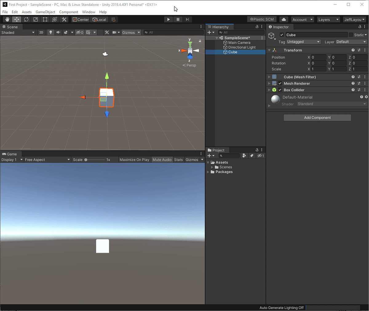 Simple Player Movement in Unity. Objective: Implement input and movement… | by Jeff Simon | Mar ...