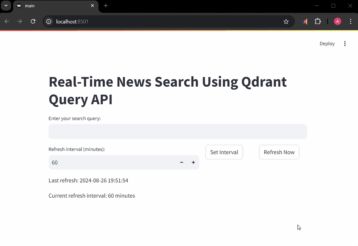 Real-Time News Search Using Qdrant Query API | by Aniket Hingane | Medium