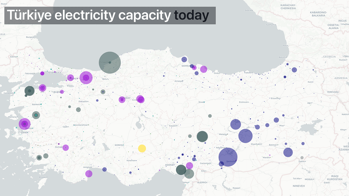 Mapping: 20 years of electricity generation in Türkiye | by Rafet ...