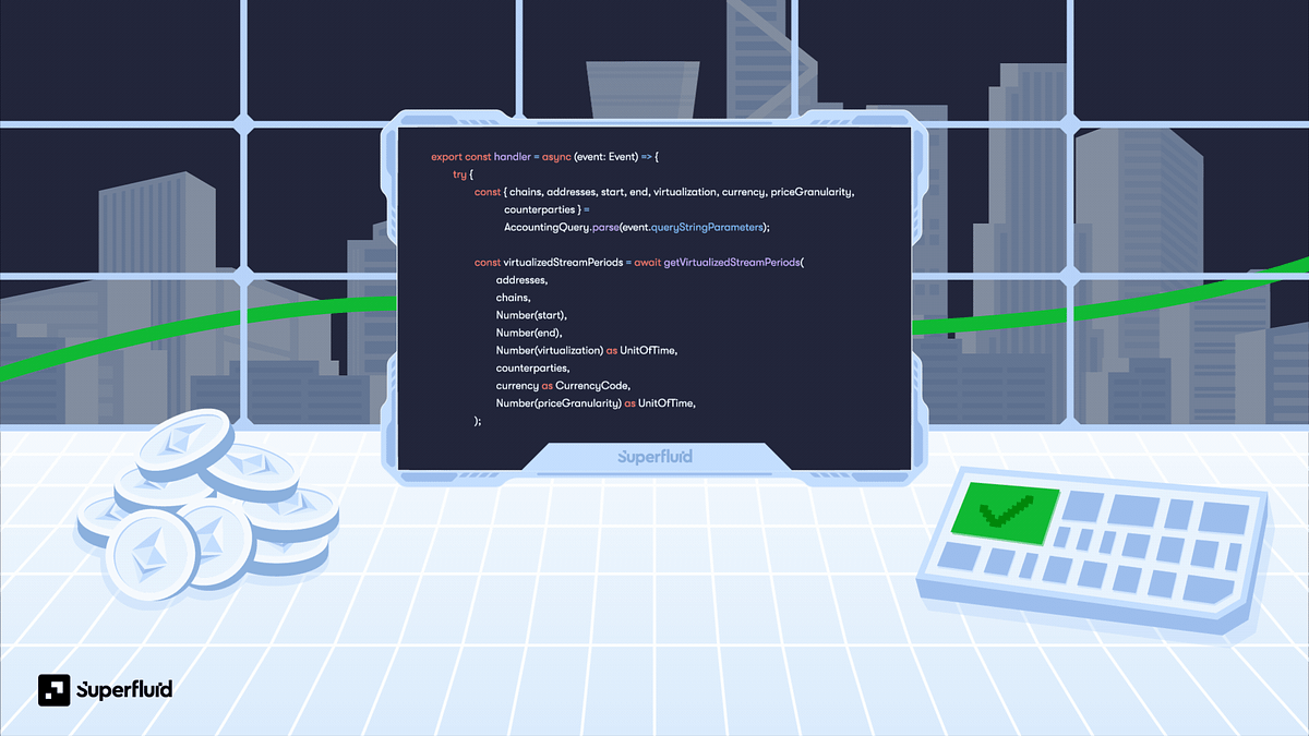 Introducing the Stream Accounting Tool & API: Money Stream Accounting ...