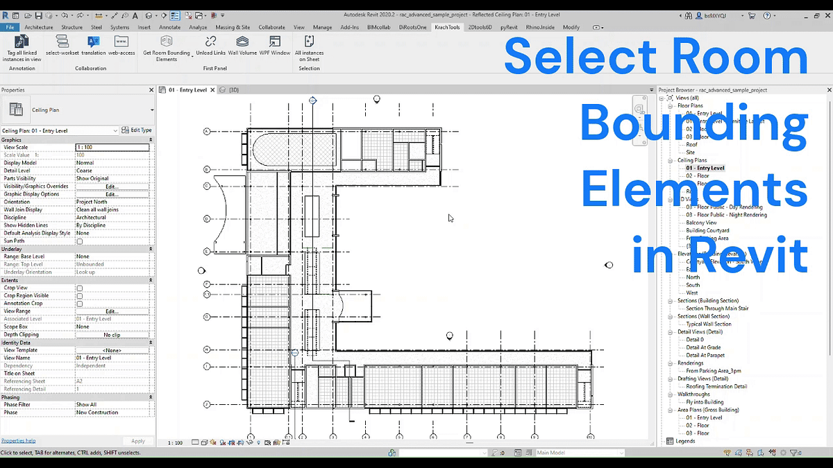 Raycasting In Revit Or How To Get Room Bounding Elements Part 1 By