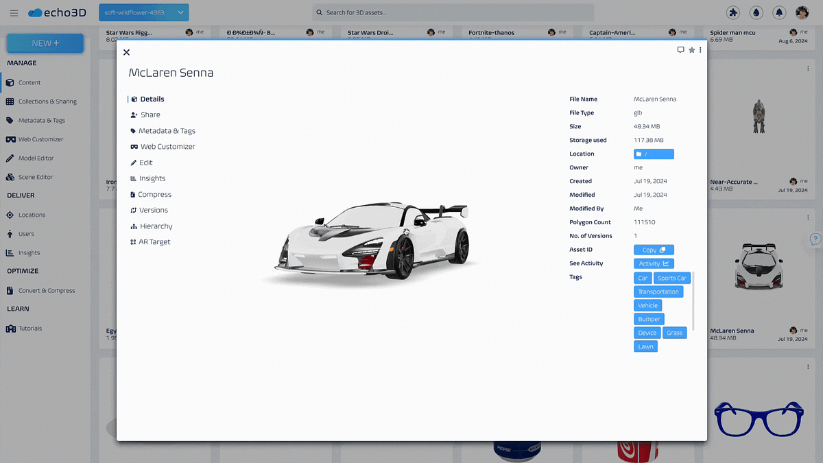 echo3D Revamps their 3D Digital Asset Management with Speed, Security, and AI | by echo3D ...