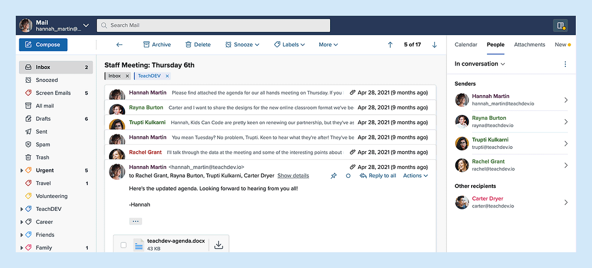 Choose your ideal colors with Fastmail themes | by Fastmail | Medium