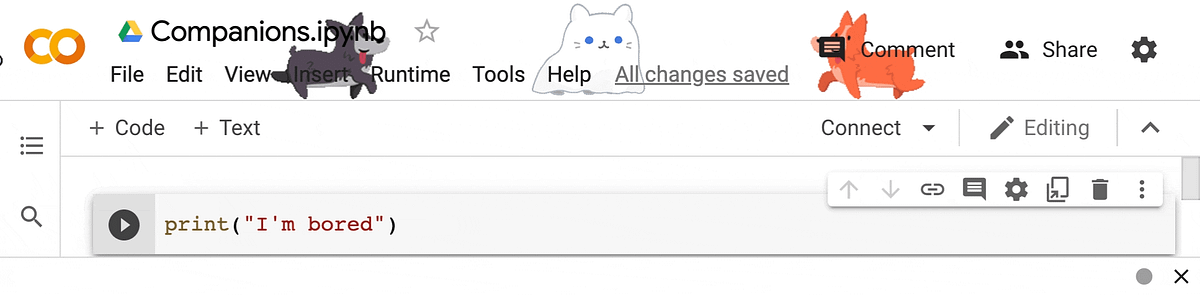 Best Notebook Feature Ever? - Google Colab - Medium