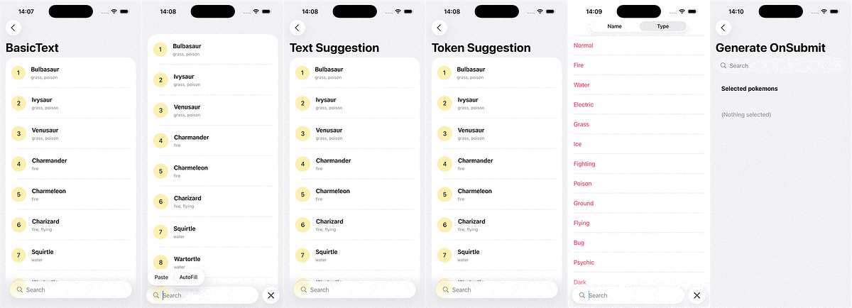 SwiftUI Search API (Searchable): All We Need to Know All In One! | by Itsuki | Level Up Coding