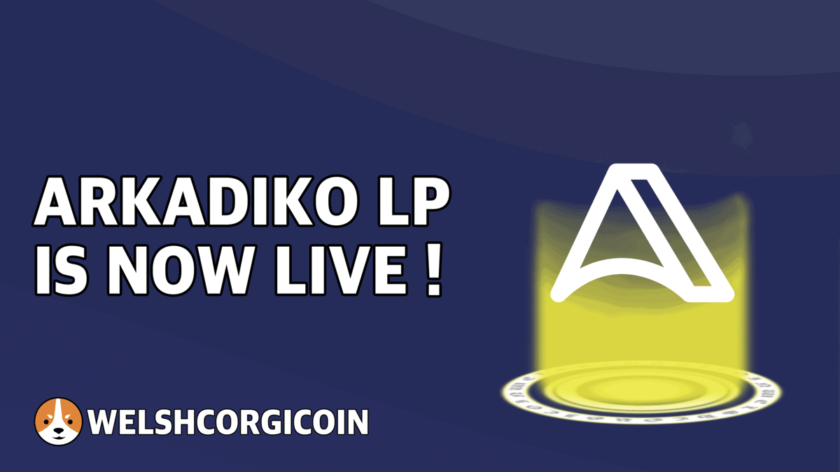 $WELSH is now on Arkadiko Swap!. We are pleased to announce that we now… | by Welshcorgicoin ...