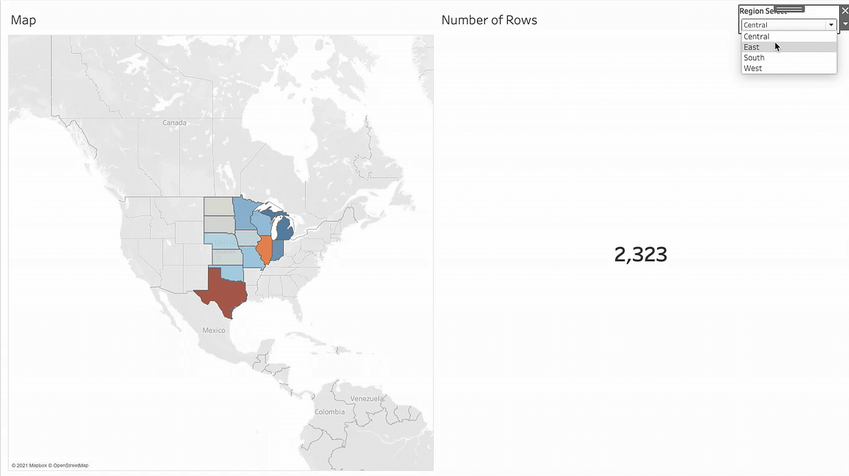 How to parametrise the query sent to your database by Tableau to limit the volume of data ...