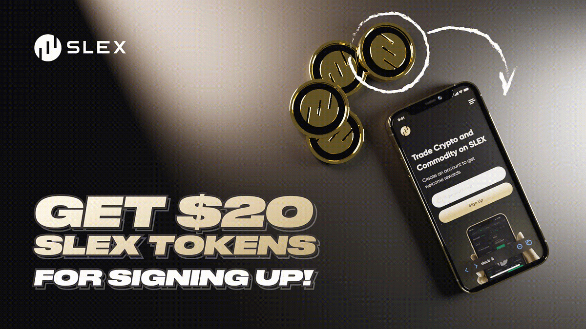 Sign Up Today and Get $20 Tokens on SLEX Exchange | by Slex.io | Medium