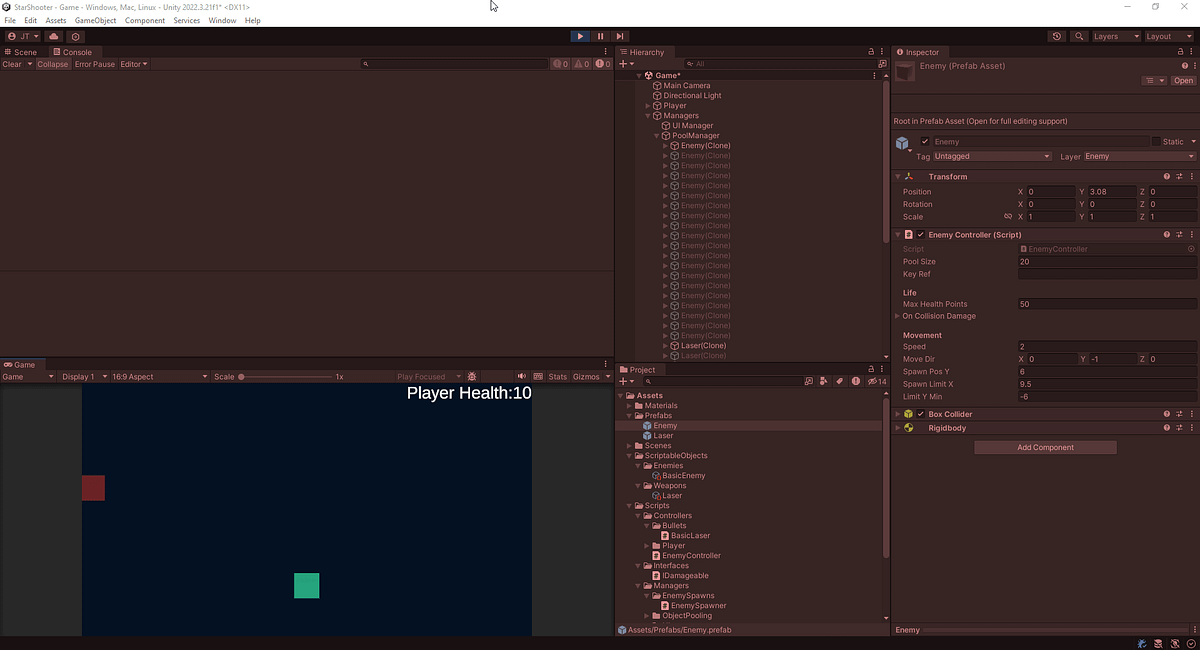 Coroutines in Unity. To handle the spawn system of my game… | by Jtelleriat | Medium