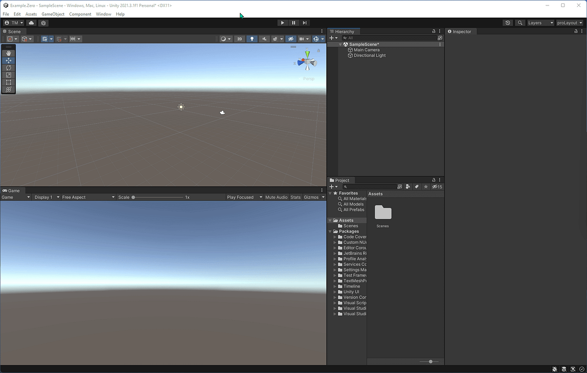 Simple Player Movement in Unity. The first time I was able to get a ...