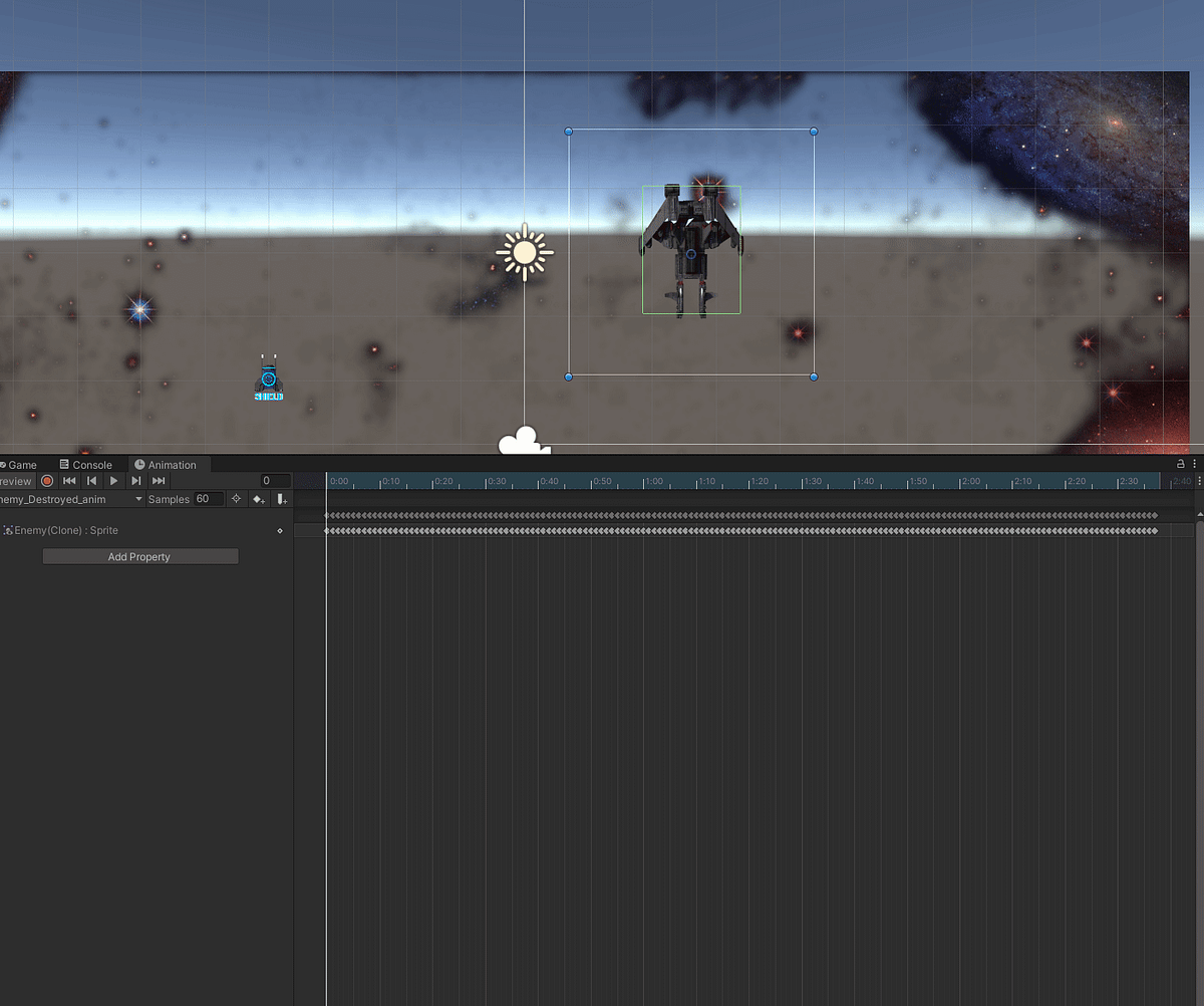 Creating Enemy Explosions. Objective: We want to add graphics to… | by Ahmed Mubarak | Medium