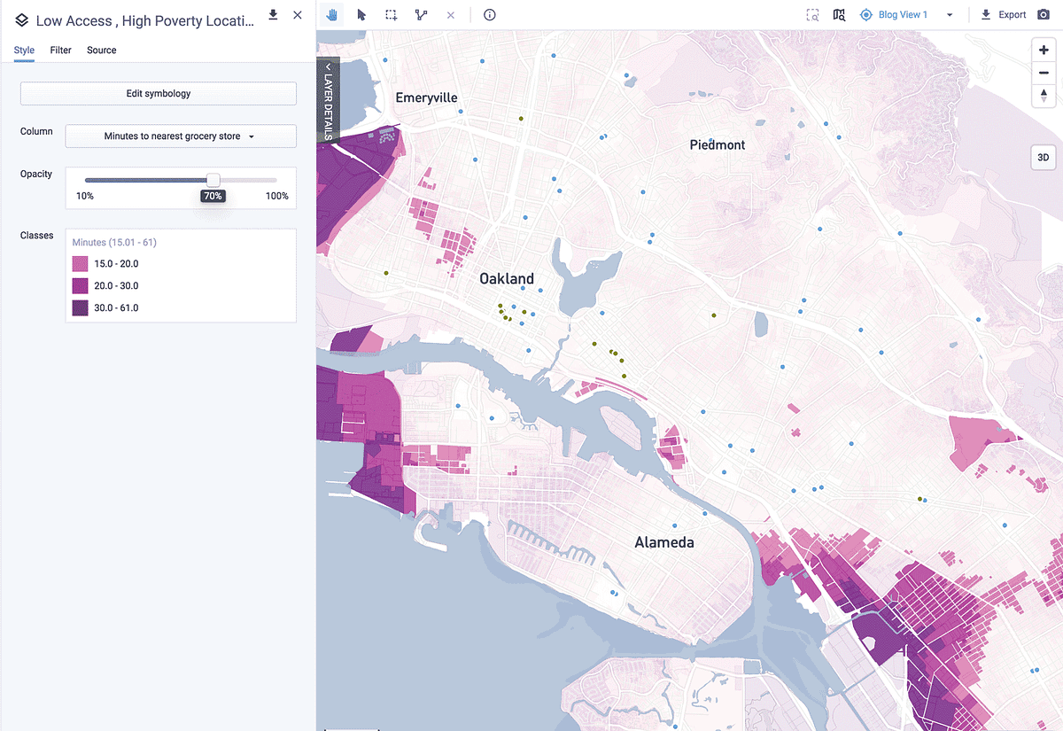 UrbanFootprint mapping mobility and emergency response | by Mapbox ...