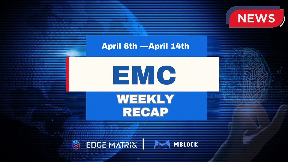 Weekly Report. EMC Forms Long-Term Strategic… | by EMC ( Edge Matrix Chain) | Medium