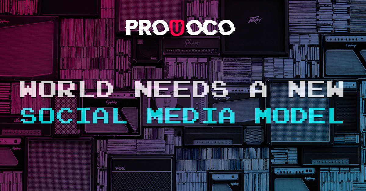 World needs new social media model! | by PROVOCO | Medium
