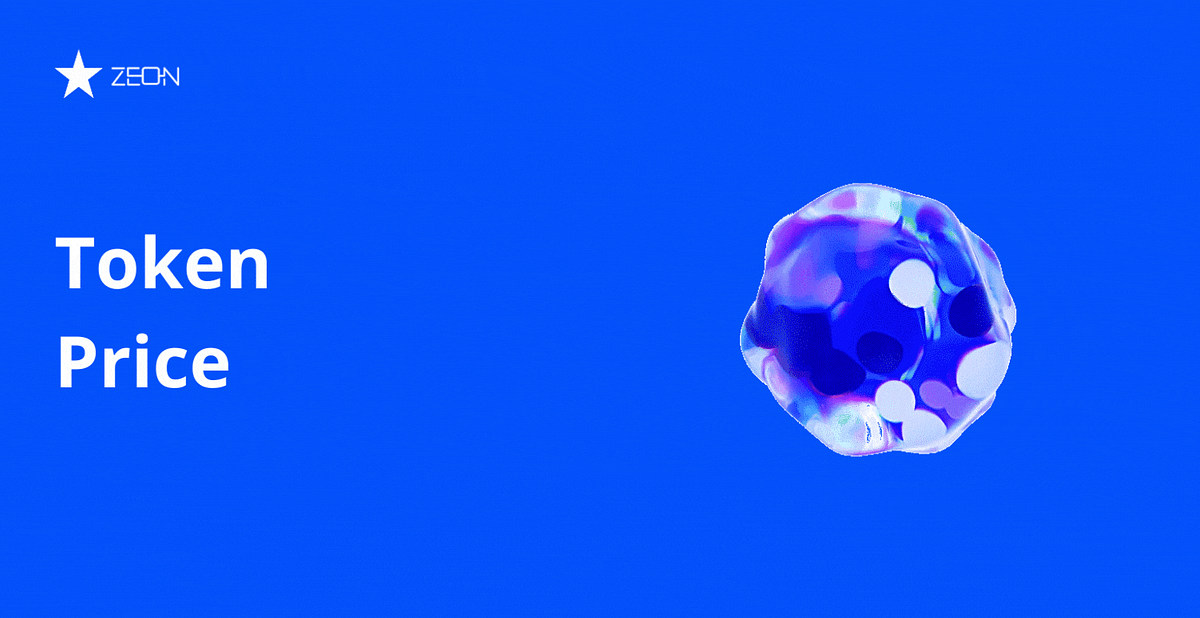 Token Price - ZEON NETWORK - Medium