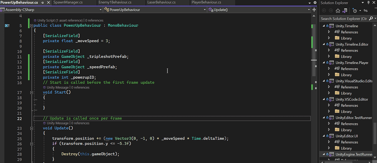 Creating Modular PowerUp Systems. When creating a Speed PowerUp I already… | by Xavier Hadley ...