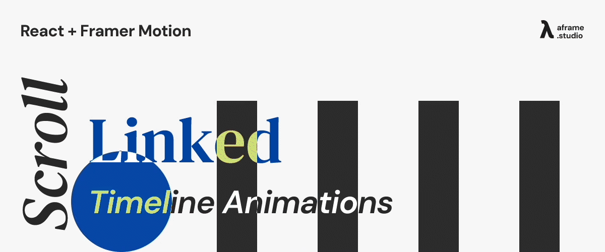 Scroll Linked Timeline Animation with React and Framer Motion | by Daxesh Vadgama | Medium