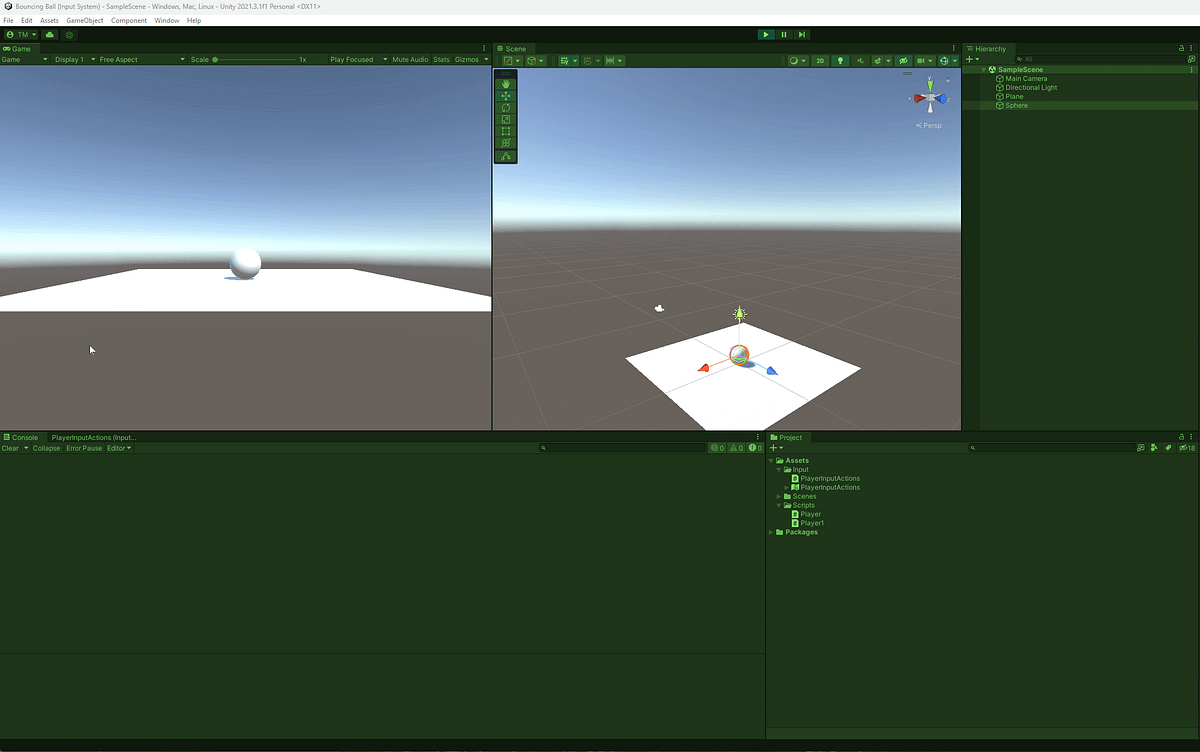 Quick Note on Rapid Prototyping. Continuing on with the New Unity Input… | by Thomas Mauro | Medium