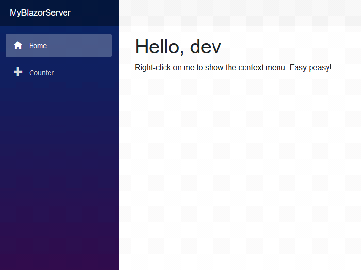 Let S Learn Blazor Blazorcontextmenu By Christopher Laine It Dead Inside Medium