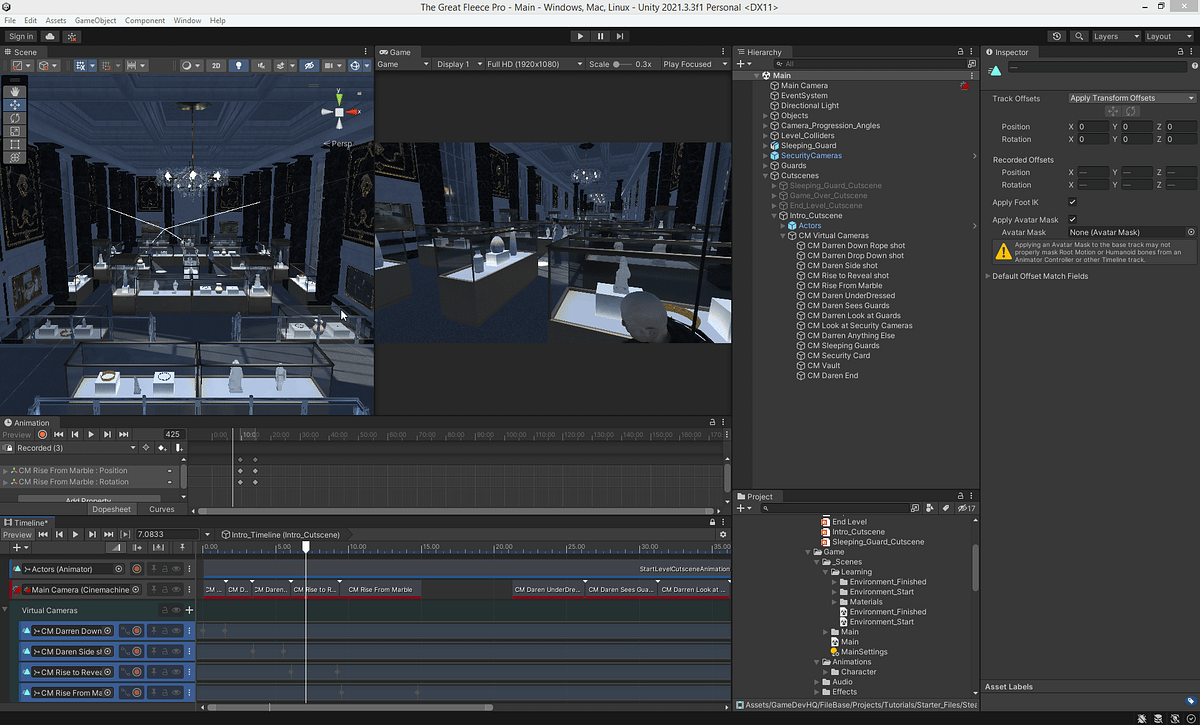 Learn to make cutscenes in unity3d by building a stealth Game. - Suleiman Abdullah - Medium