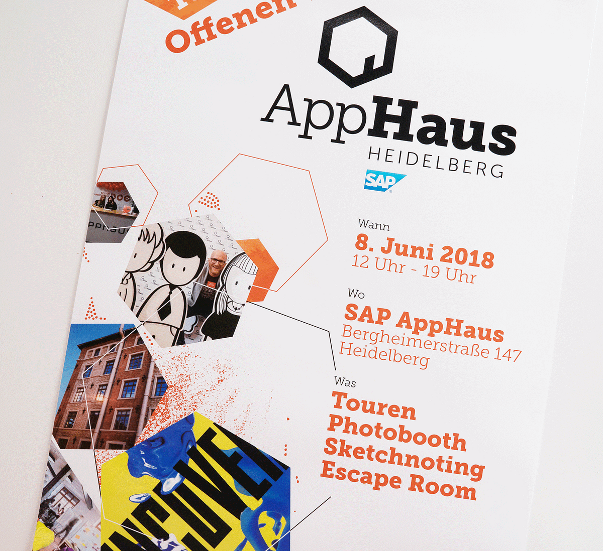 SAP AppHaus Open House Day 2018. On June 8, the SAP AppHaus Heidelberg ...