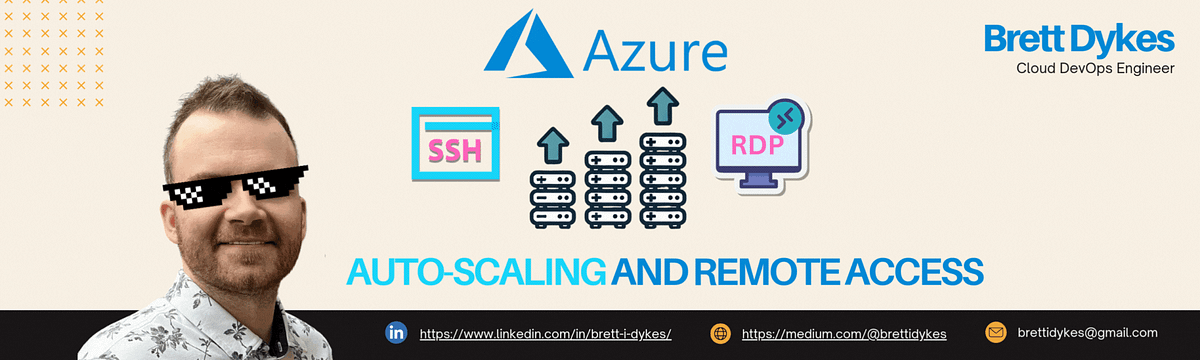 Remote Access +Automate Scaling of VMs with Scale Sets w/ SSH + RDP in ...