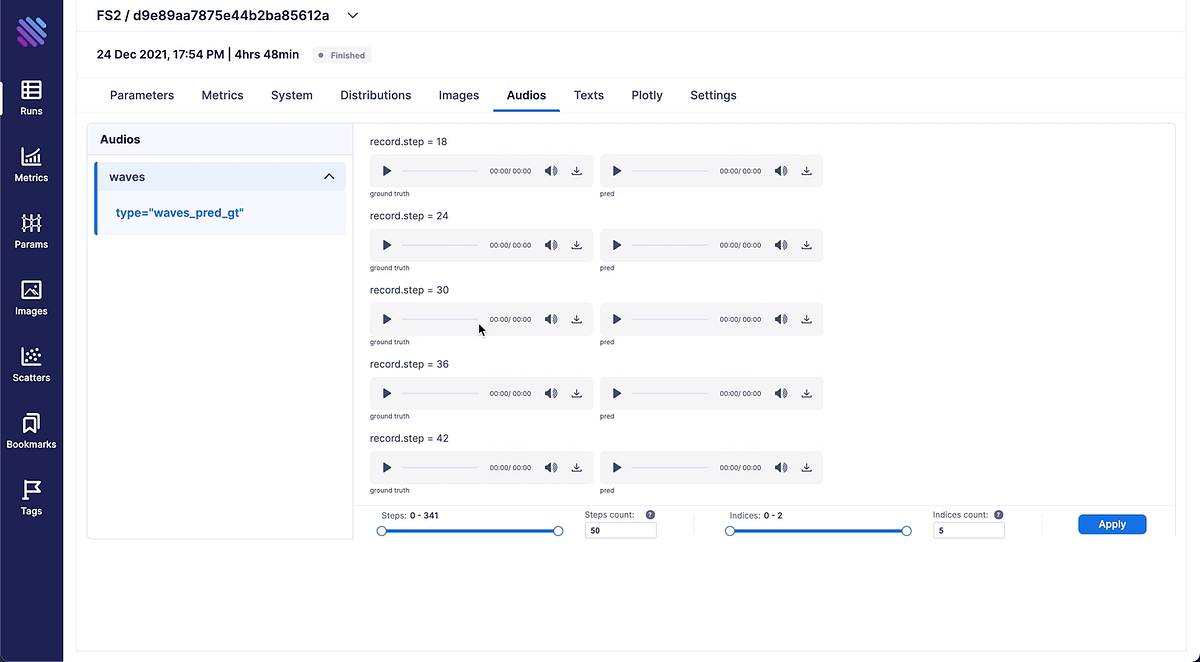 Aim 3.3 — Audio & Text tracking, Plotly & Colab integrations | by Gev Sogomonian | AimStack | Medium