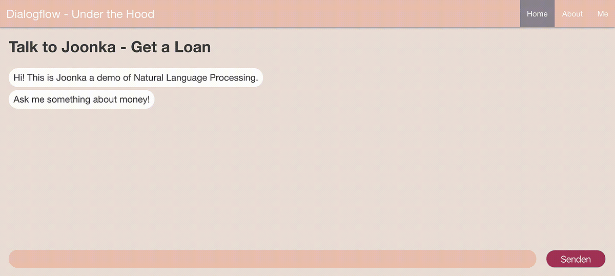 How to Build a Chatbot from zero. How Dialogflow works under the hood | by Dirk Hornung ...