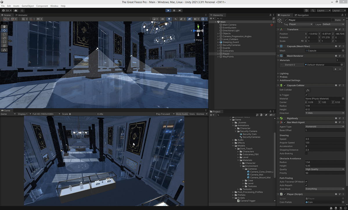 Learn to make cutscenes in unity3d by building a stealth Game. - Suleiman Abdullah - Medium