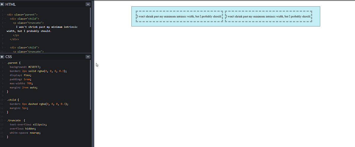 The Mystery of CSS Flex Item Shrink | by Colton | The Crazy Coder | Medium