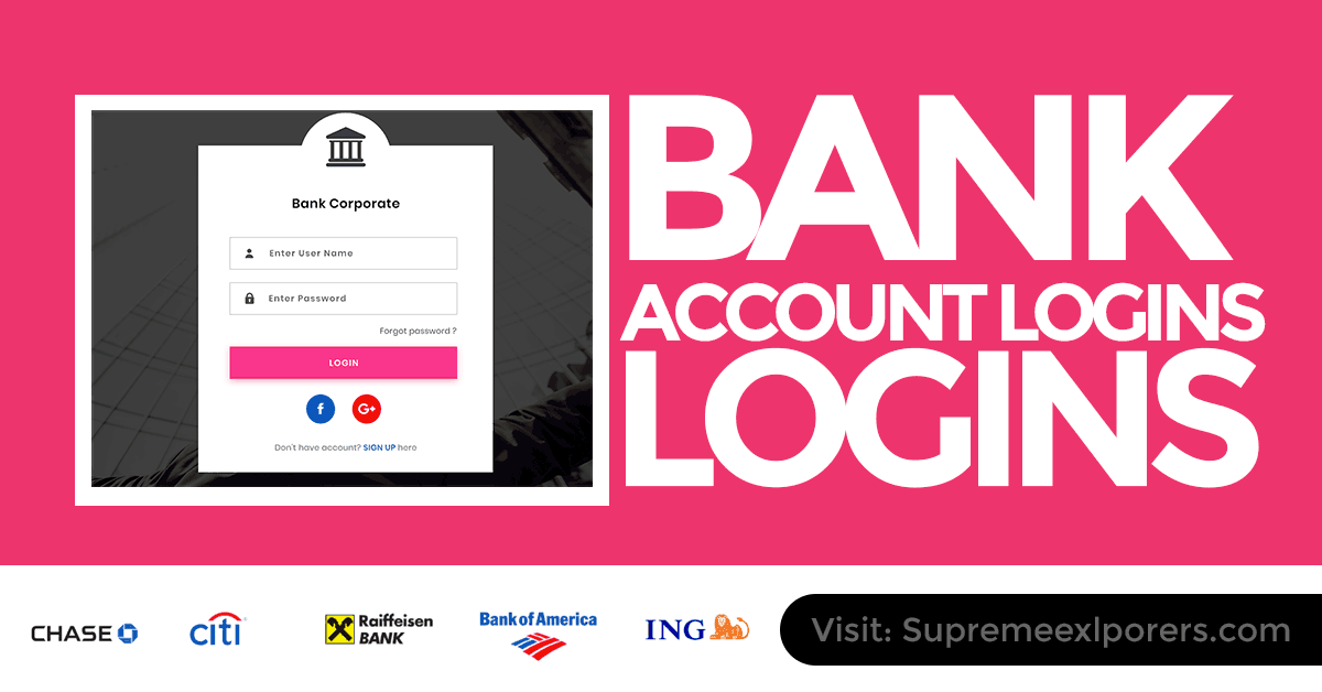 Bank Account Logins For Sale. Unlock Unbelievable Deals: Bank Account ...