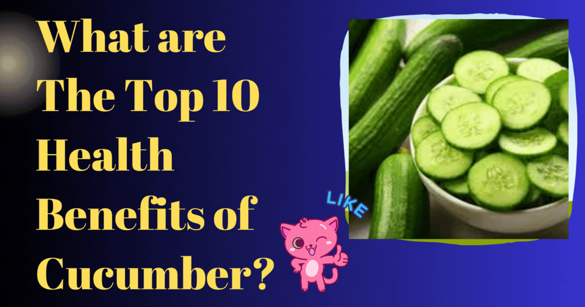What are The Top 10 Health Benefits of Cucumber? - Swatikhan - Medium