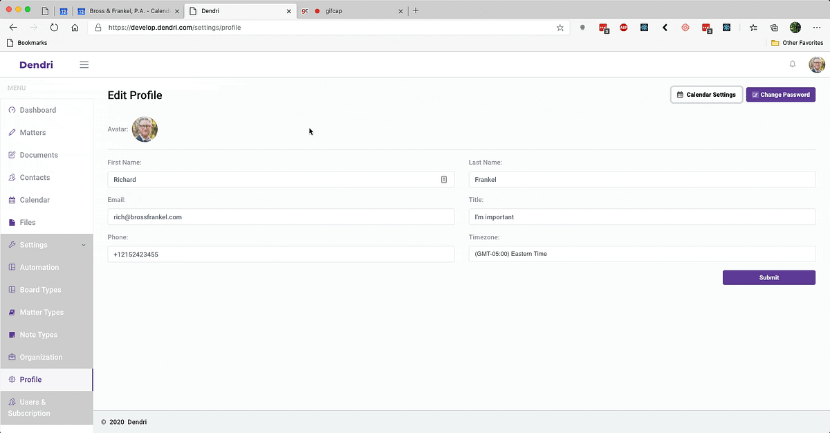 Dendri Feature — Calendar. Getting the calendar right was an… | by ...