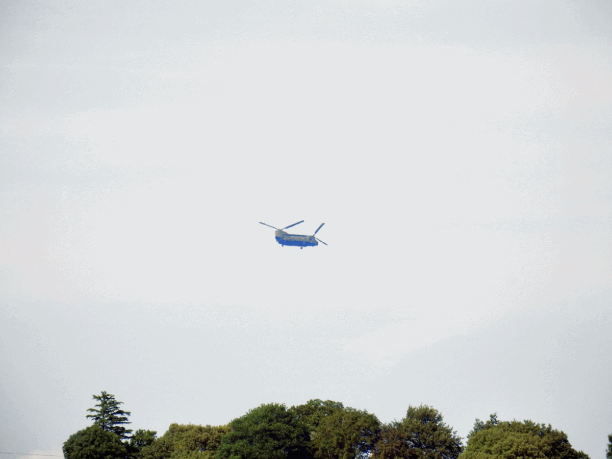 Sphere UFO Captured Checking Out Chinook Helicopter, | by Johnmooner ...
