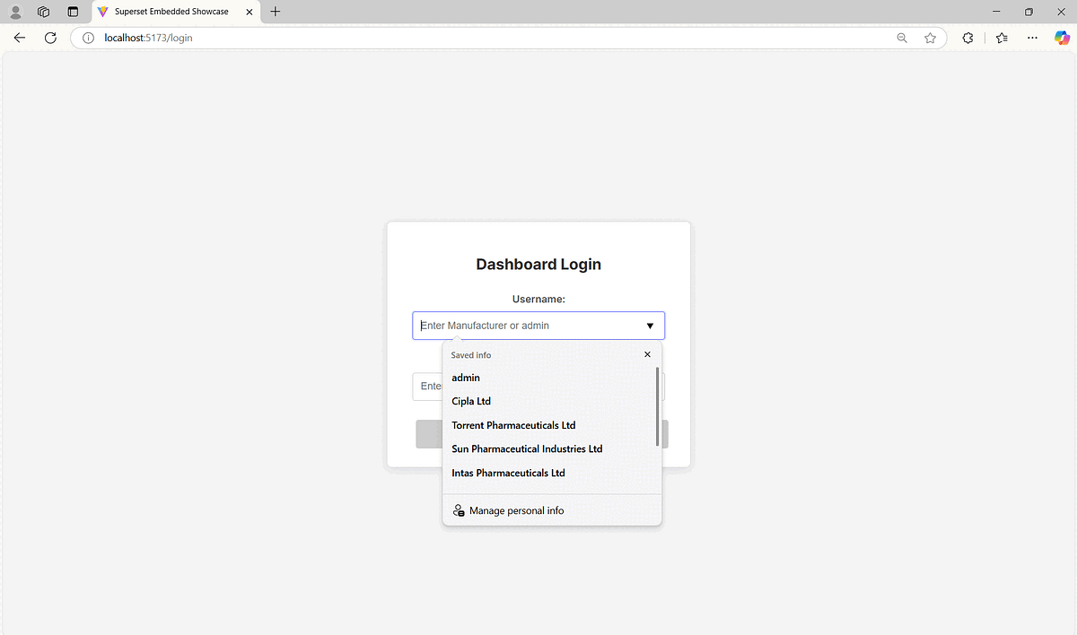 Building Secure, Role-Based Embedded Dashboards with Apache Superset, FastAPI, and React | by ...