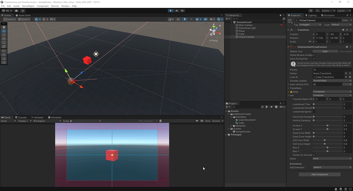 Aiming Features in Cinemachine. Today, I took a closer look at the ...