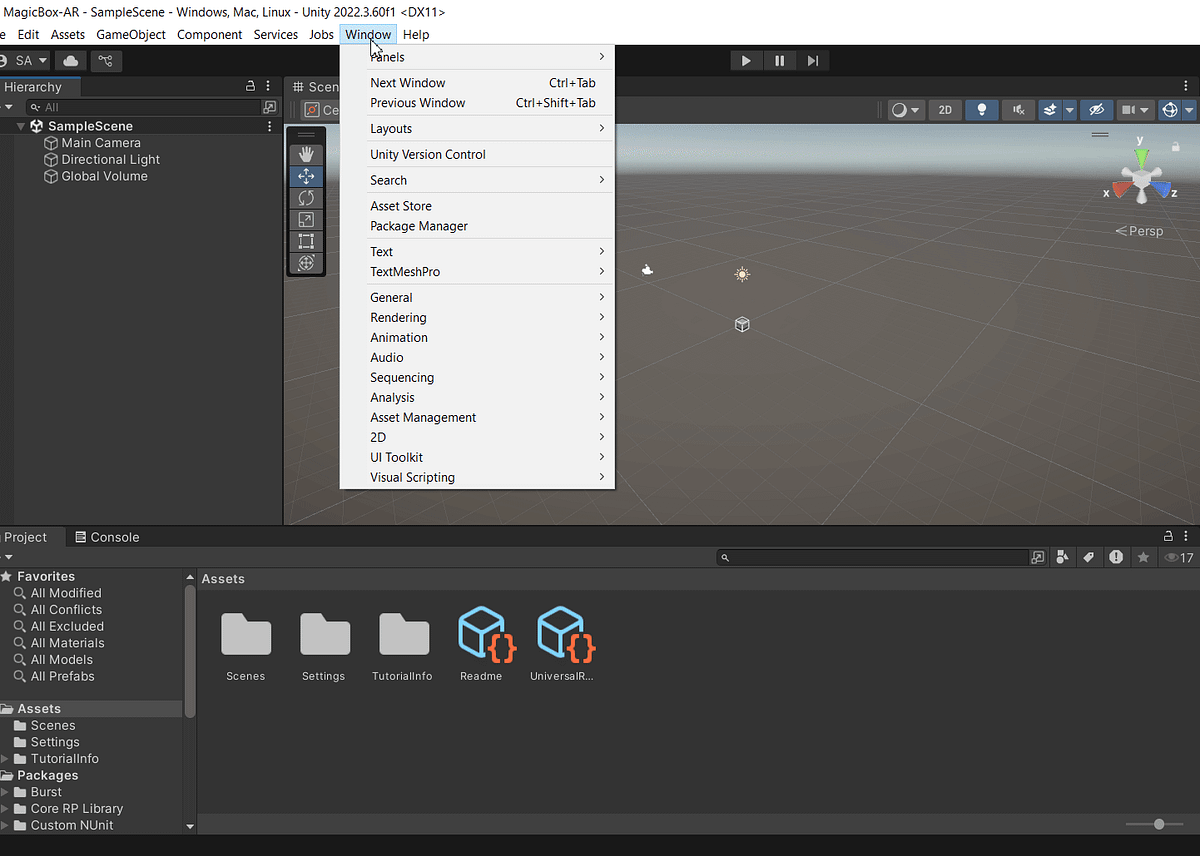 Initial Setup before build AR project. | by Suleiman Abdullah | Medium