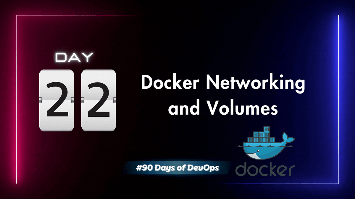 Docker Networking and Volumes🐳. 🗓️ DAY — 22 | by Vishnu Chandran | Medium