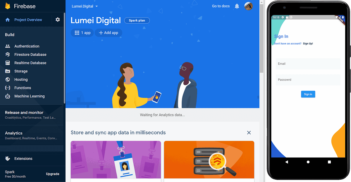 Flutter & Firebase App Tutorial — Part 1 Get Started | by Lumei Digital | Oct, 2021 | Medium ...