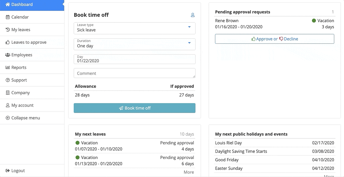 LeaveBoard update: Drag and Drop to Order your Leave Types | by HR ...