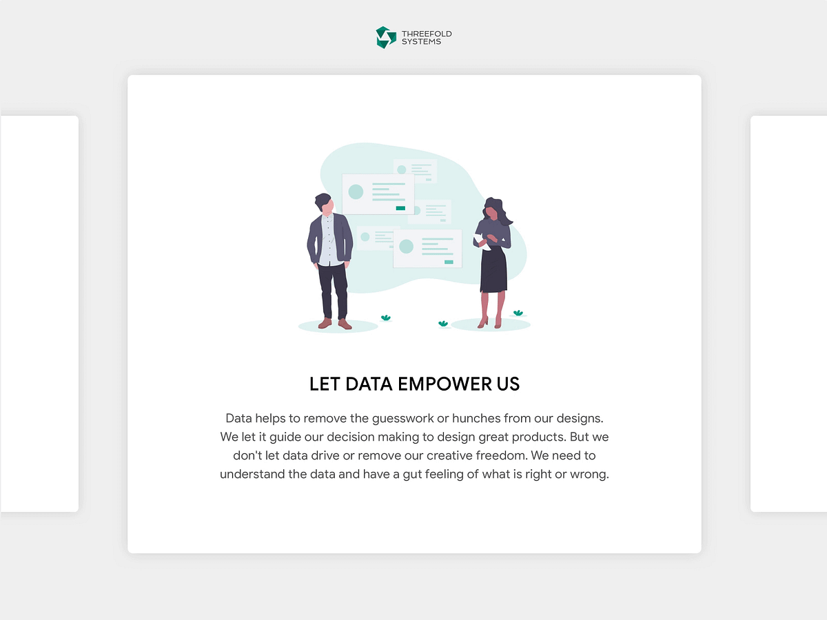 Defining our design principles. I wrote an article in the past about ...