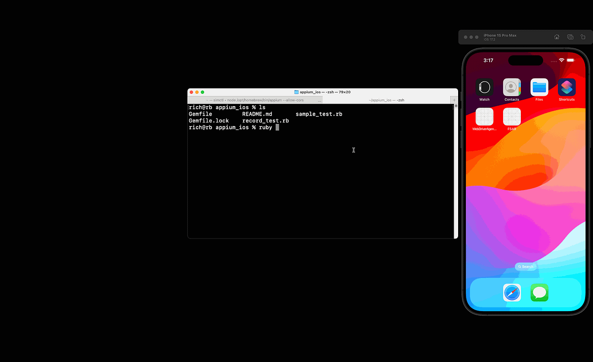Recording iOS Appium Tests. *** Code is available on Github *** | by ... Recording iOS Appium Tests. *** Code is available on Github *** | by ...