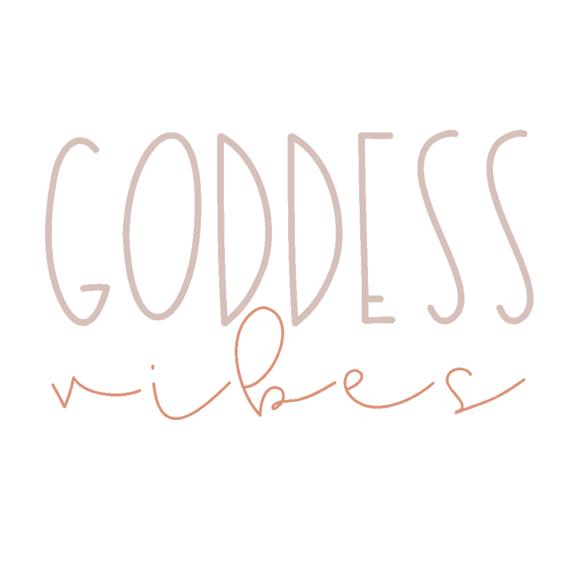 Goddess Vibes Sticker | by Aimee Hanson | Triple 9 Design | Medium