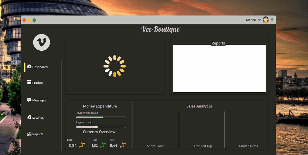 How to design a Sales Monitoring Dashboard Using Bunifu UI and WinForms | by peter kiptoo ...