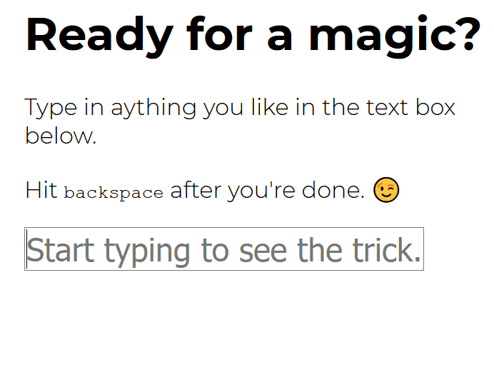 A really cool CSS trick to make your JavaScript friends jealous | by ...