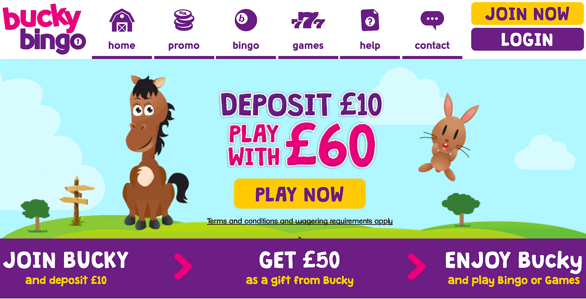 Bucky Bingo Review | Get £50 Free Welcome Bonus | by Online Bingoz | Medium